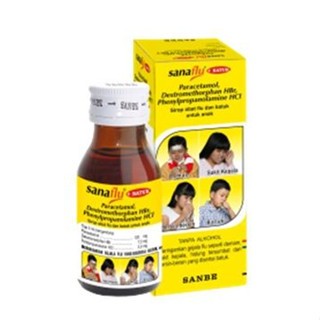 Jual SANAFLU FLU & BATUK SYR 60 ML | Shopee Indonesia