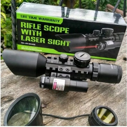 Jual laser atau teleskope m9 LS 3-10x42 E laser sight | Shopee Indonesia