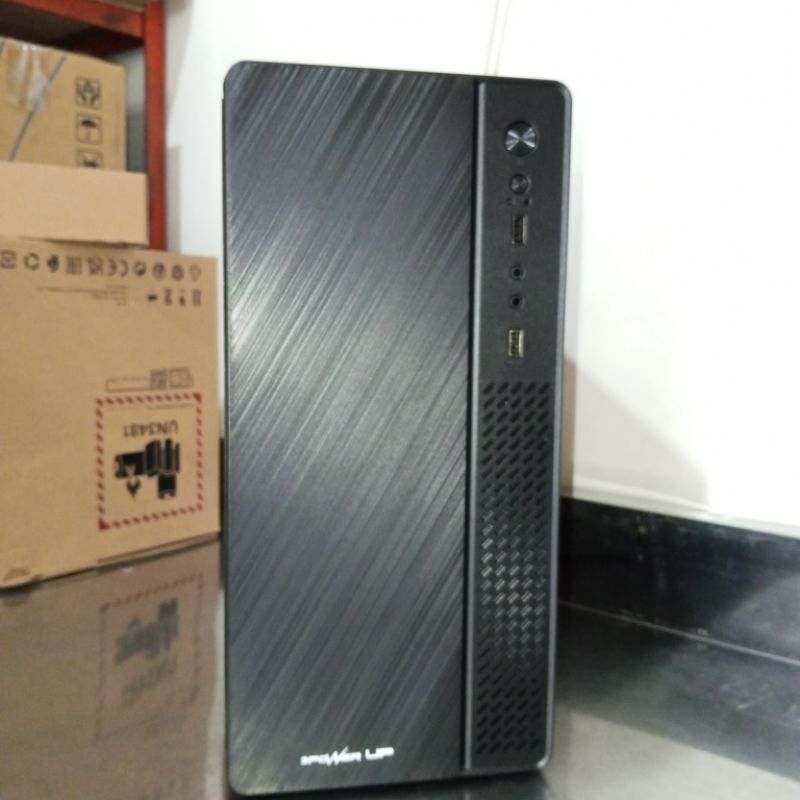 Jual Casing PC komputer standar office M-ATX Power Up New | Shopee ...