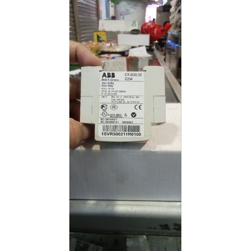Jual TIME RELAY STAR-DELTA ABB E234 CT-SDD ORIGINAL | Shopee Indonesia