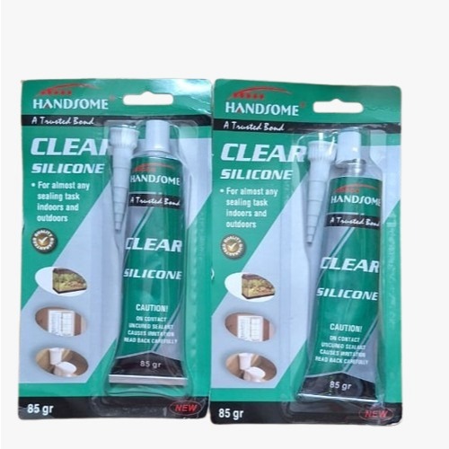 Jual LEM SILICONE SEALANT 70G LEM KACA SILICONE RUBBER SILEN BESAR MBJ ...