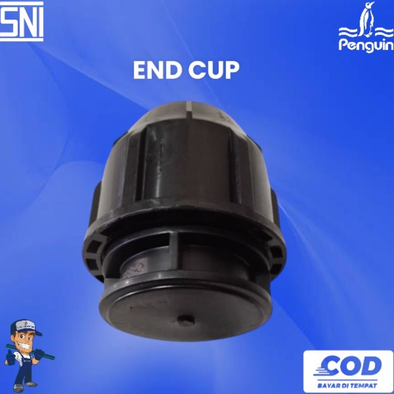 Jual END CUP ATAU DOP SAMBUNGAN HDPE PENUTUP PIPA UK 4INCH ATAU 110MM ...
