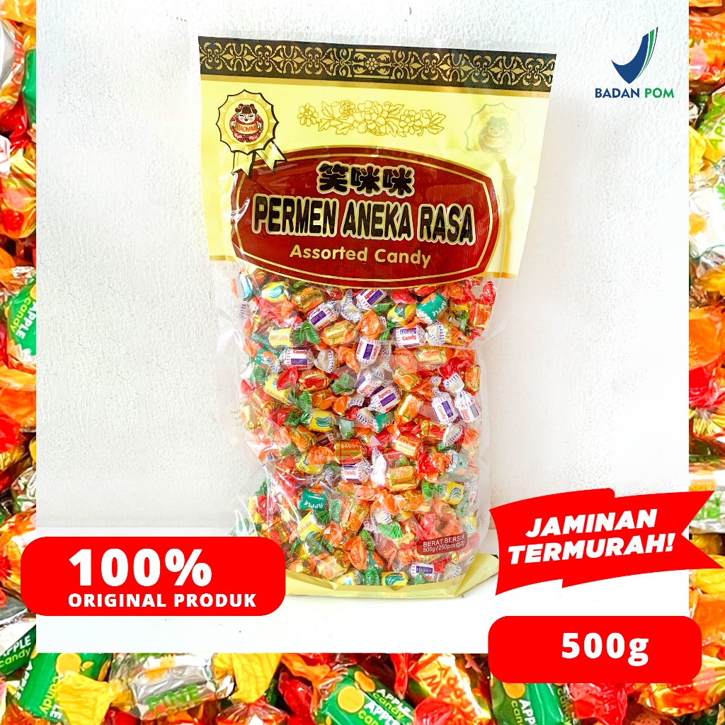 Jual PERMEN KERAS ANEKA RASA XIAOMIMI/XIAOHAHA ASSORTED FRUIT 500GR ...