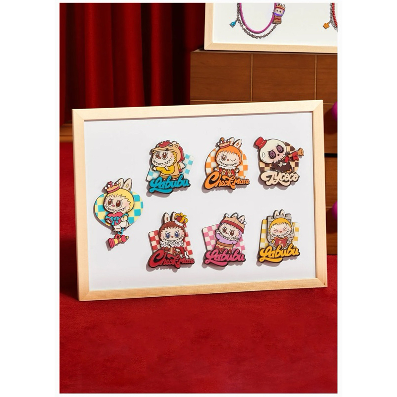 Jual LABUBU Let's Checkmate Series Fridge Magnet Blind Box Pop Mart - 6 ...