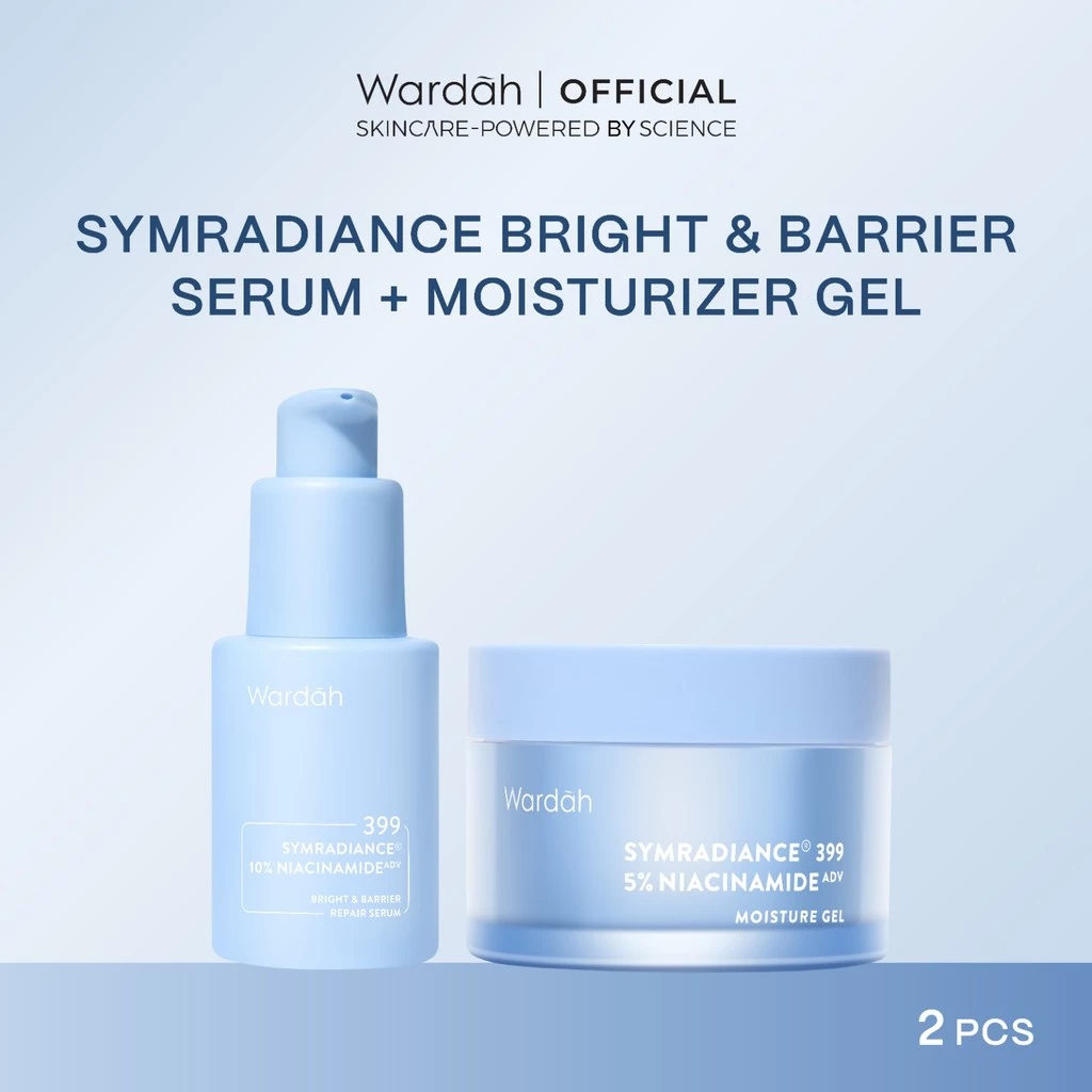 Jual New ! Paket Bundling Wardah Symradiance Bright & Barrier Serum ...