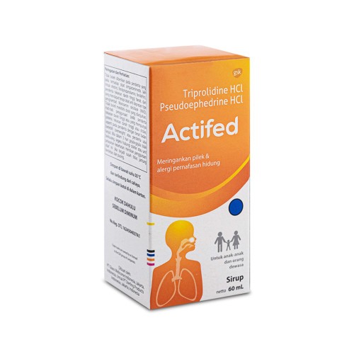 Jual Actifed Sirup Kuning 60ml (per Botol) | Shopee Indonesia
