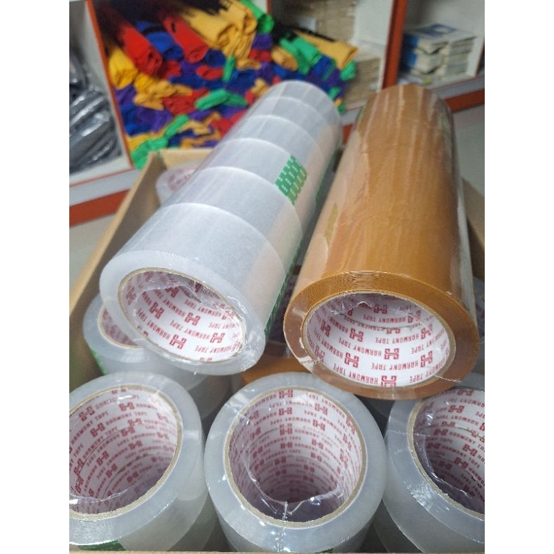 Jual isi 6 Roll Lakban TEBAL 90 Yard/Lakban bening/lakban coklat/Opp ...