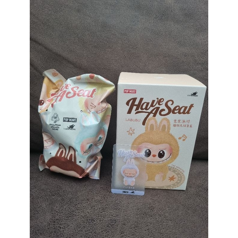 Jual LABUBU HAVE A SEAT (sealed foil) zizi. HARGA NORMAL POPMART ...