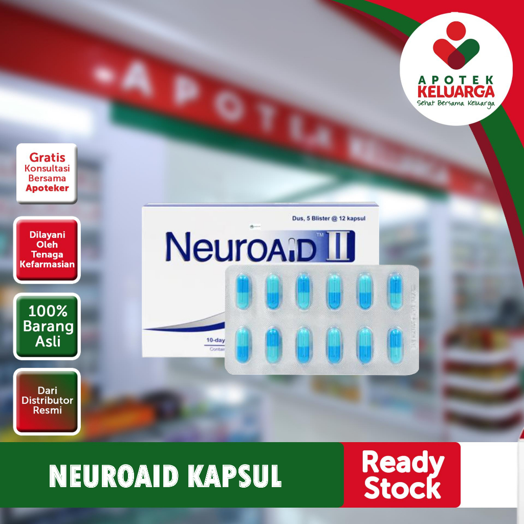 Jual Neuroaid II (MLC 901) 12 Kapsul | Shopee Indonesia
