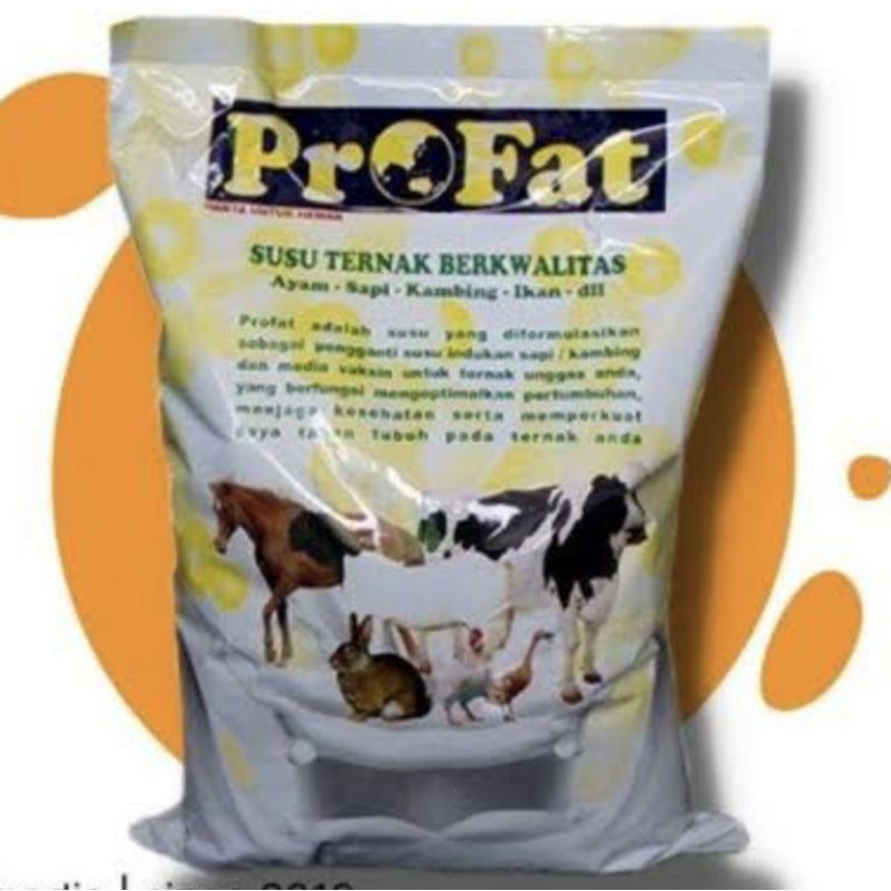 Jual Profat susu berkualitas untuk sapi kambing domba kuda kelinci unggas 500 gram | Shopee ...