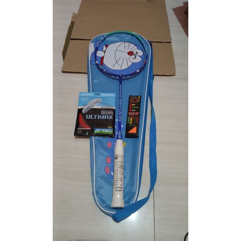 Jual Raket Badminton DORAEMON SERIES 30 LBS | Shopee Indonesia