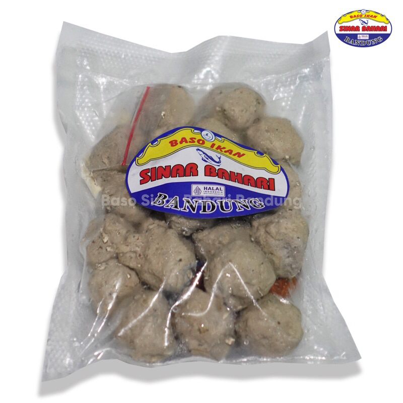 Jual Baso / Bakso Ikan Sinar Bahari | Baso Kecil isi 50pcs | Shopee ...