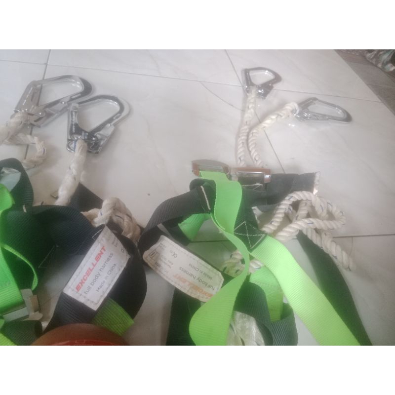 Jual safety body Harness merk EXCELLENT | Shopee Indonesia