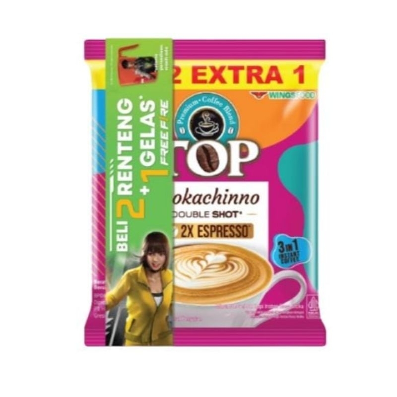 Jual Paket 2 RTG Top Kopi Mokachinno (30 sachet) | Shopee Indonesia