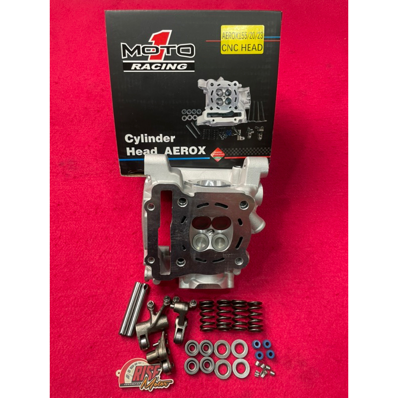 Jual BLOK HEAD MOTO 1 AEROX NMAX NEW 23 20 PORTING | Shopee Indonesia
