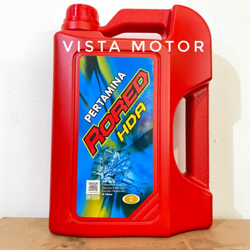 Jual Oli Transmisi RORED HDA SAE 90 4Liter | Shopee Indonesia