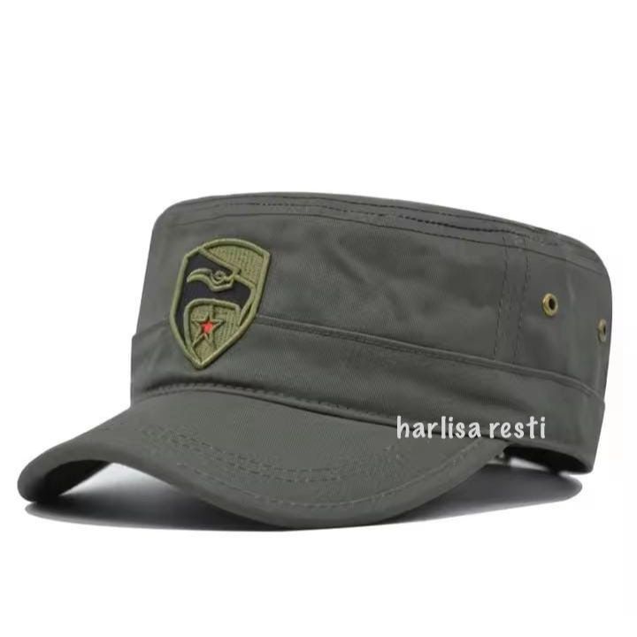 Jual TOPI KOMANDO GARUDA / TOPI KOMANDO POLOS / TOPI KOMANDO BORDIR ...