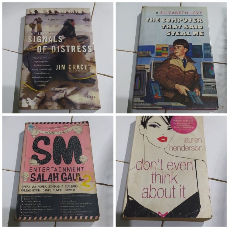 Jual Novel don't even think about it. SM entertainment salah gaul Damni ...