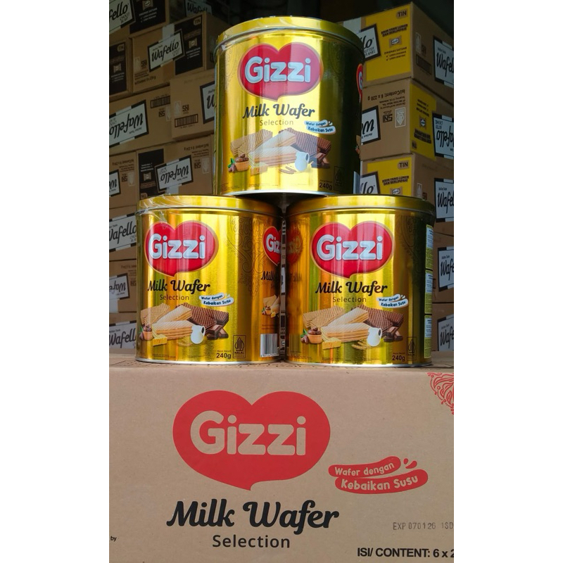 Jual Biskuit Gizzi kaleng | Shopee Indonesia