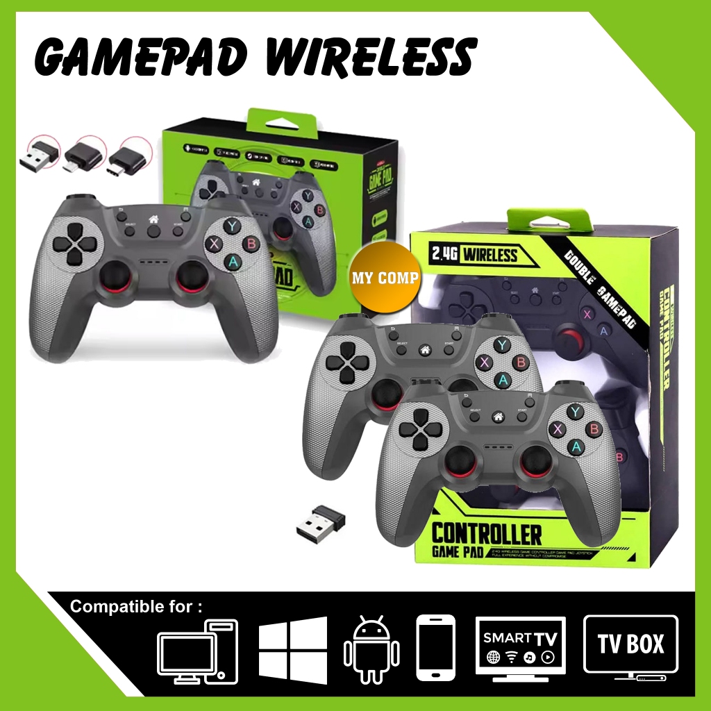 Jual Gamepad Single CM-029 / Double CM-029D Joystick Wireless PC, Laptop, HP Smartphone Android ...