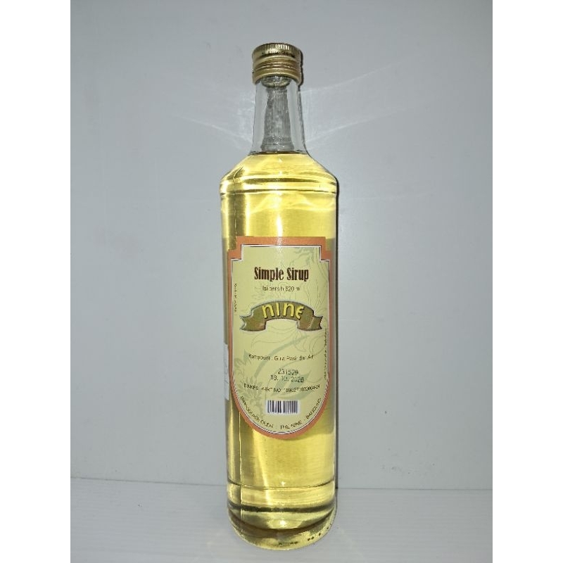 Jual Nine Simple Syrup 620ml | Shopee Indonesia