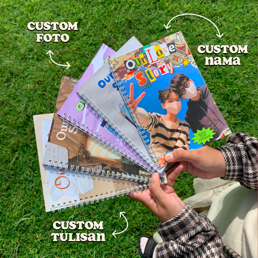 Jual Scrapbook Couple Custom - Kado untuk Pacar - Album Foto Kenangan ...