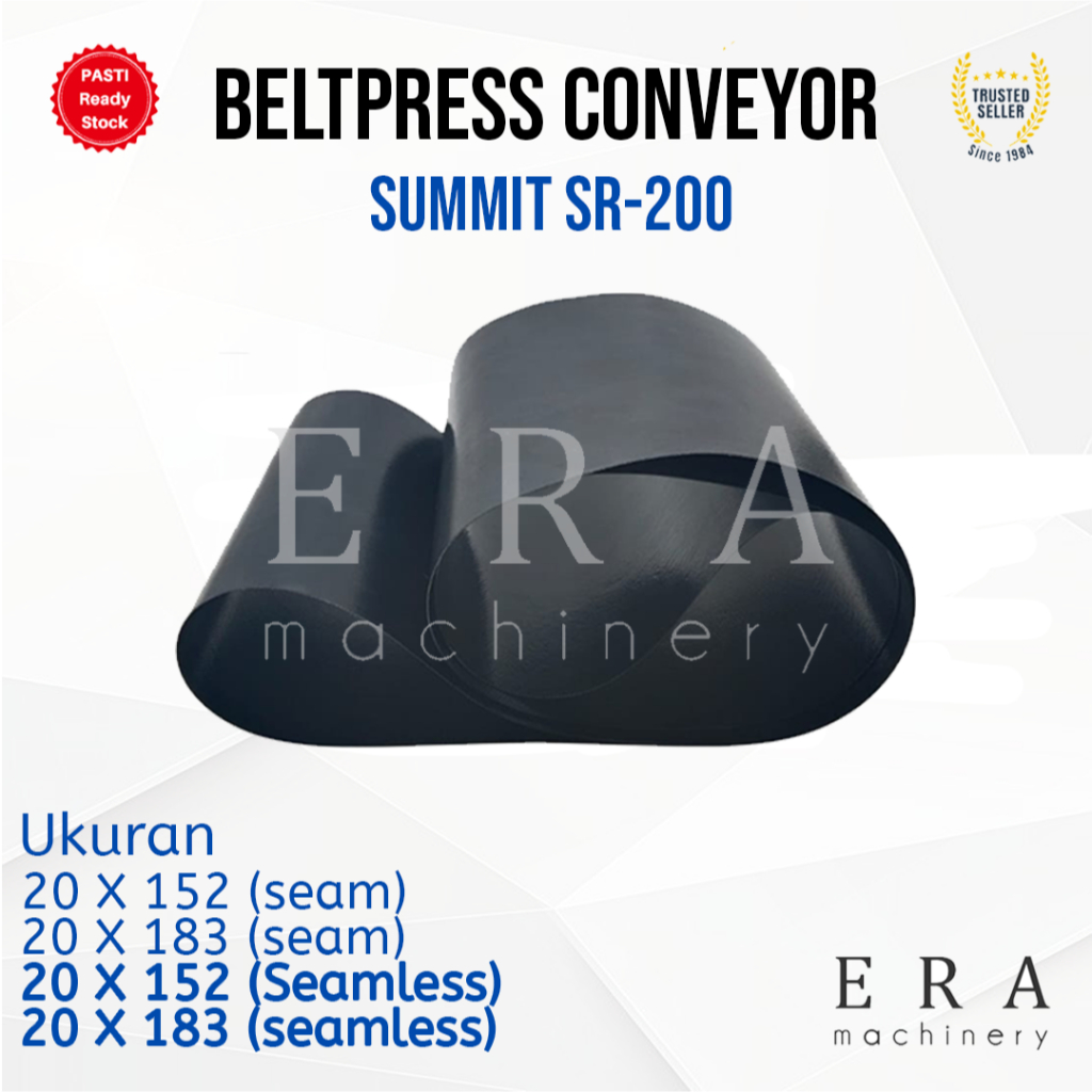 Jual BELT CONVEYOR FUSING PRESS SUMMIT SR-200 SR200 Belt Press TANPA ...