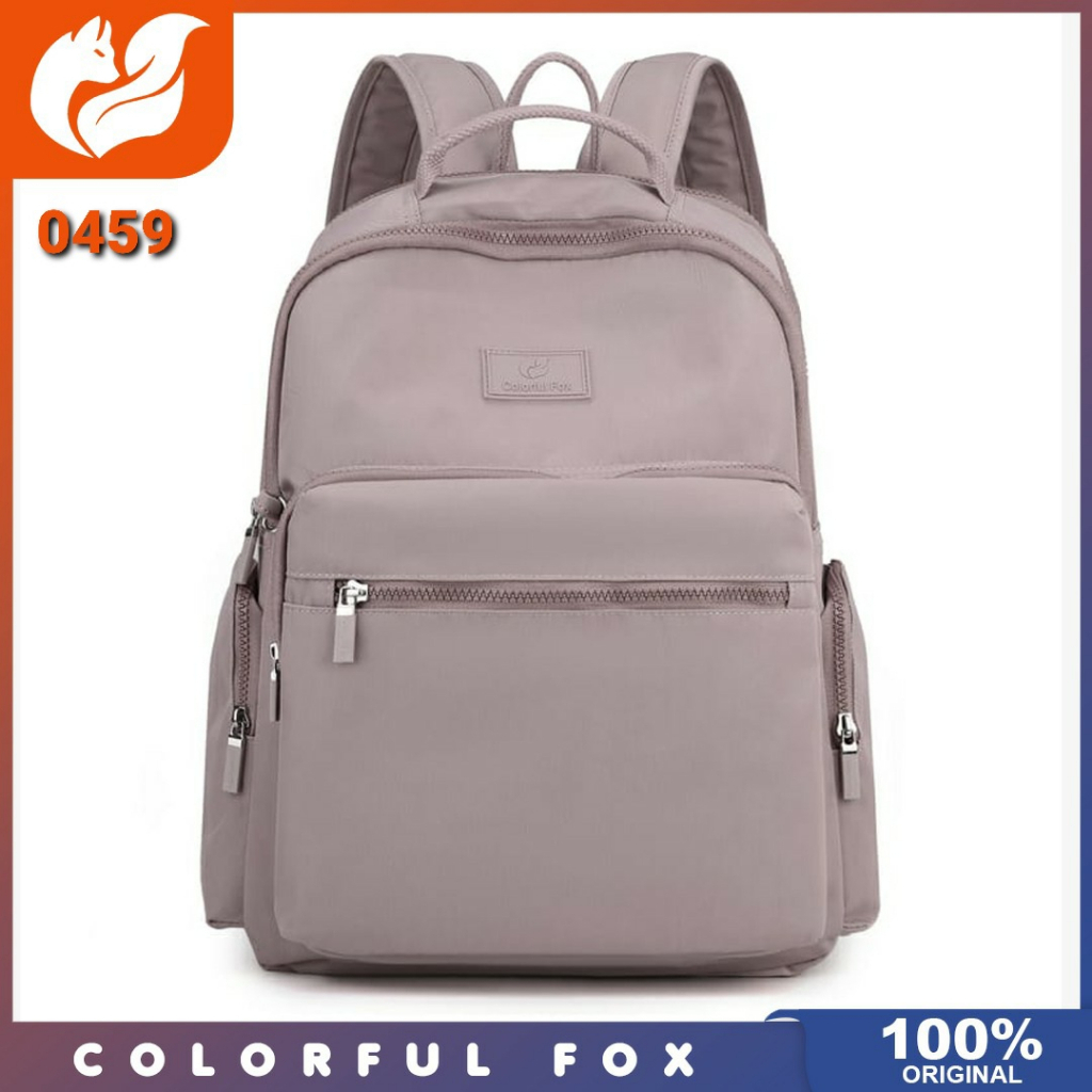 Jual Colorful fox ori - Tas ransel colorful fox 0459 nilon waterproof ...