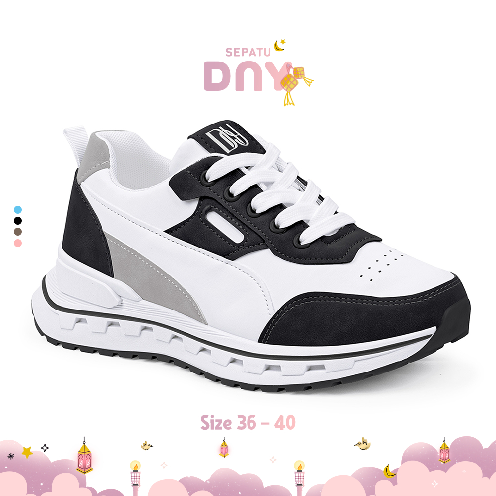 Jual Sepatu DNY Sneakers Olahraga Wanita Terbaru Sepatu Olahraga Wanita ...
