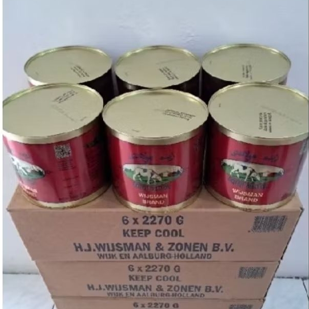 Jual Butter Wijsman Wisman Butter Mentega Kaleng 2 KG | 2,270 KG ...