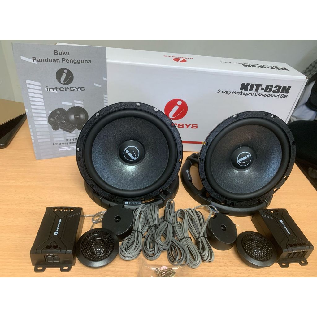 Jual Speaker Split 2 way intersys KIT-63N 6,5 inch / Split 2 way intersys KIT-63N 6,5 INCH ...