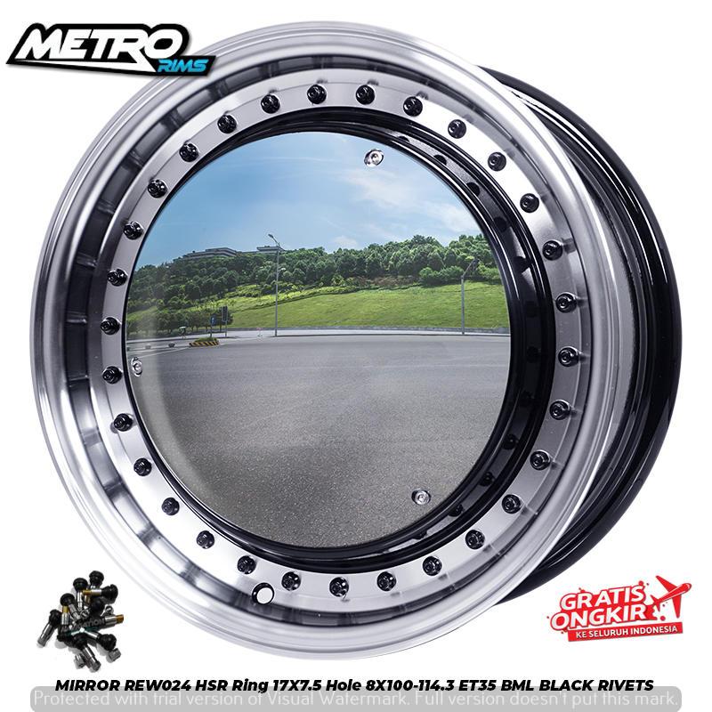 Jual VELG RACING RETRO CLASIC RING 17 MOBIL WULING BINGUO DOLPHIN ALVEZ ...