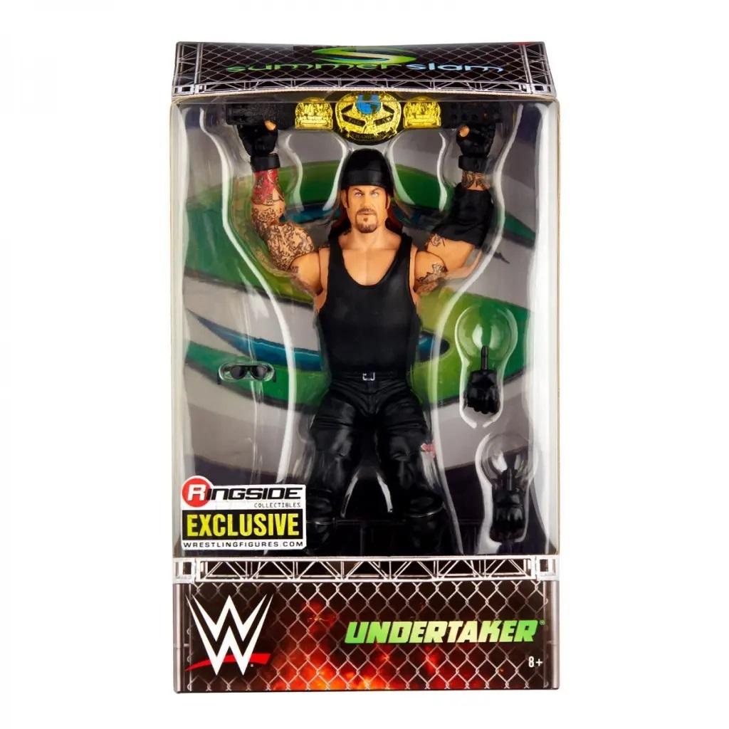 Jual [Mattel] WWE Elite SummerSlam 2001 - Undertaker WCW Tag Team Champion (Ringside Exclusive ...