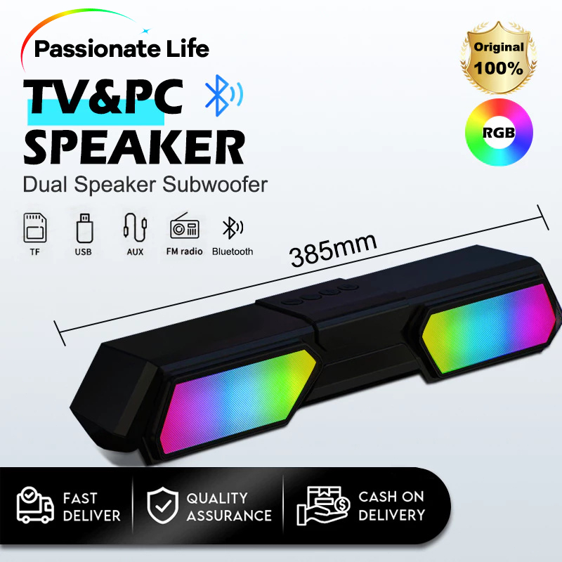Jual 【TV&PC BASS】Speaker Bluetooth Soundbar Super Bass Robot 2 Speaker ...