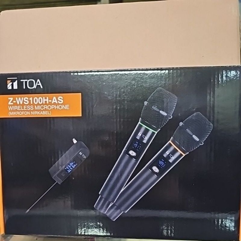 Jual MIC TOA WIRELESS BLUETOOTH ISI 2 Z-WS100H Z WS100 | Shopee Indonesia