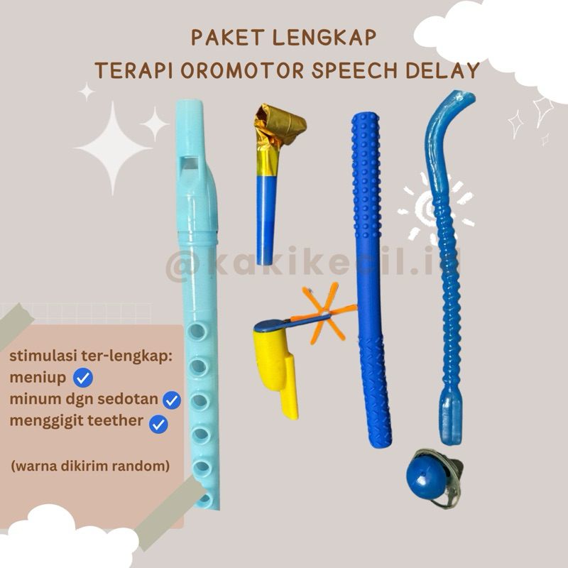 Jual Paket Terapi Wicara | Stimulasi Oromotor | Peluit Terapi Wicara ...