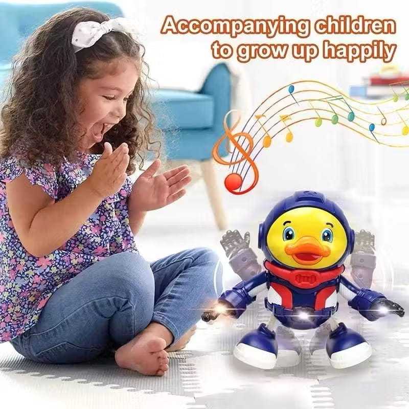 Jual MAINAN ANAK ROBOT SPACE DUCK BEBEK JOGED DANCE LETS DANCING DUCK ...