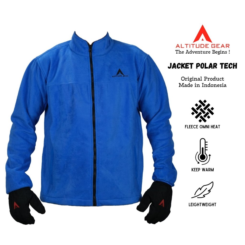 Jual Jaket Gunung Hangat Polar Omni heat Mid Layer - Jacket Fleece Pria ...