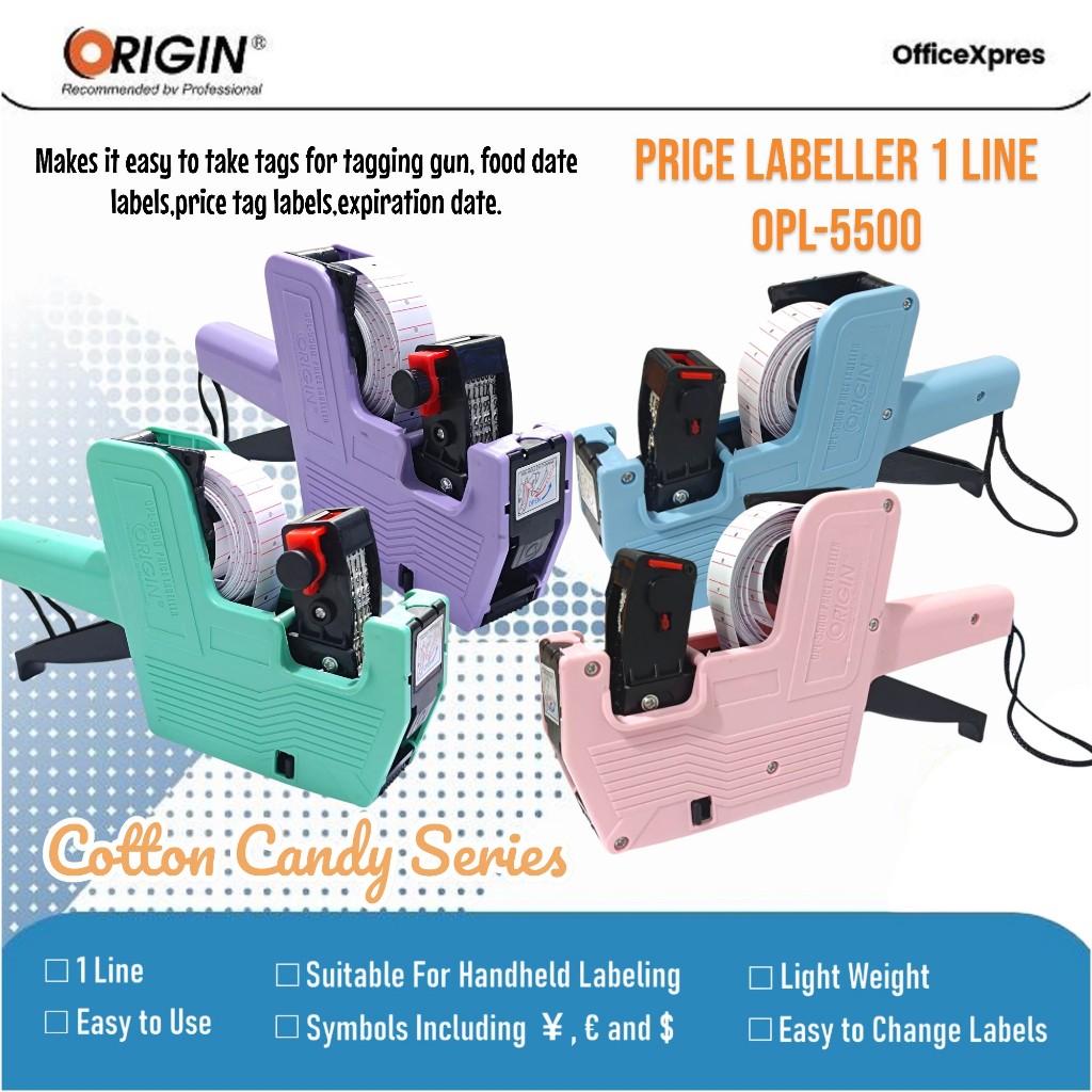 Jual Mesin Alat Label Harga / Price Label Origin / Label Harga OPL ...