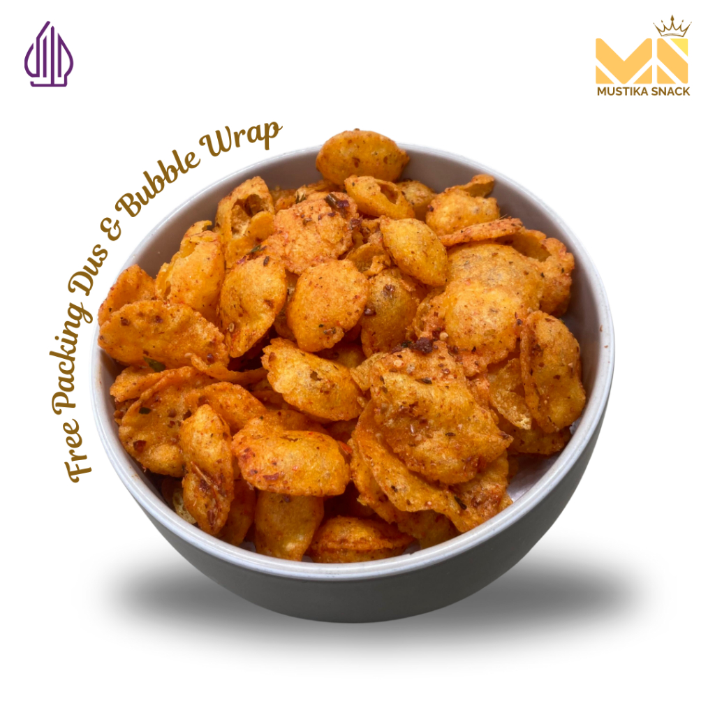 Jual 1Kg Comring Singkong Pedas Gurih Daun Jeruk | Shopee Indonesia