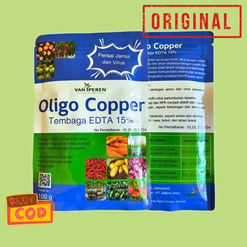 Jual Oligo Copper (Tembaga) EDTA 15% Anti Jamur dan Virus Tanaman ...