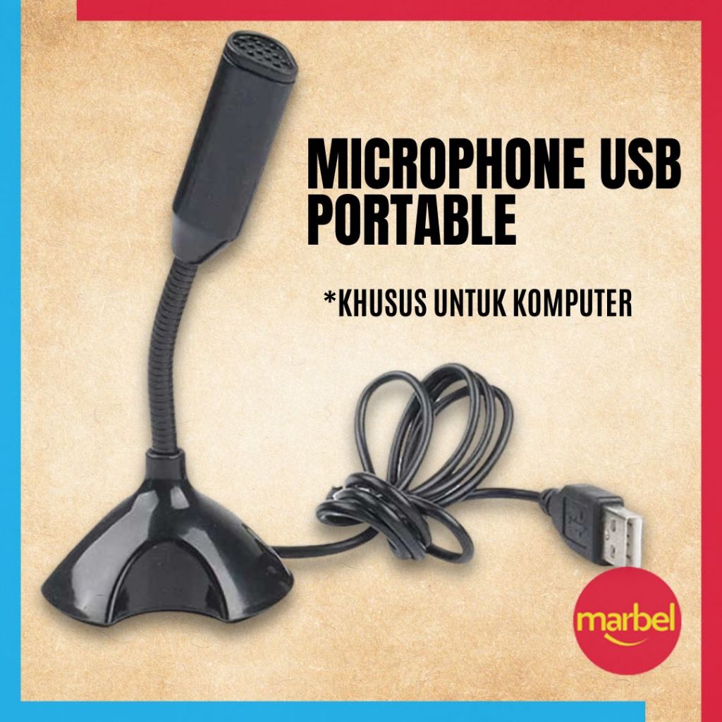 Jual Mic Microphone USB Portable Untuk Laptop Komputer M306 | Shopee ...