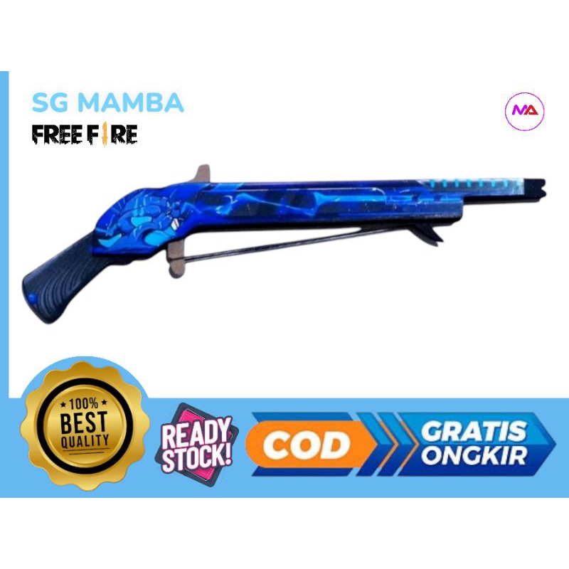 Jual MAINAN TEMBAKAN KARET SG MAMBA FREE FIRE | Shopee Indonesia