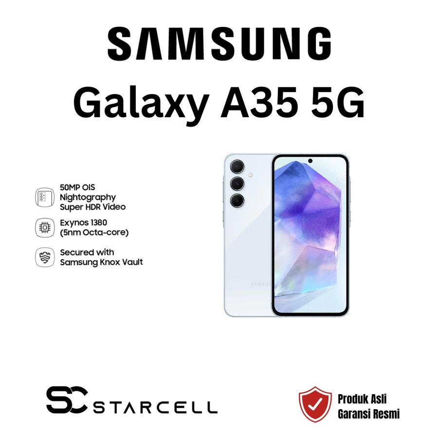 Jual SAMSUNG GALAXY A35 5G 8/256GB (GARANSI RESMI) | Shopee Indonesia