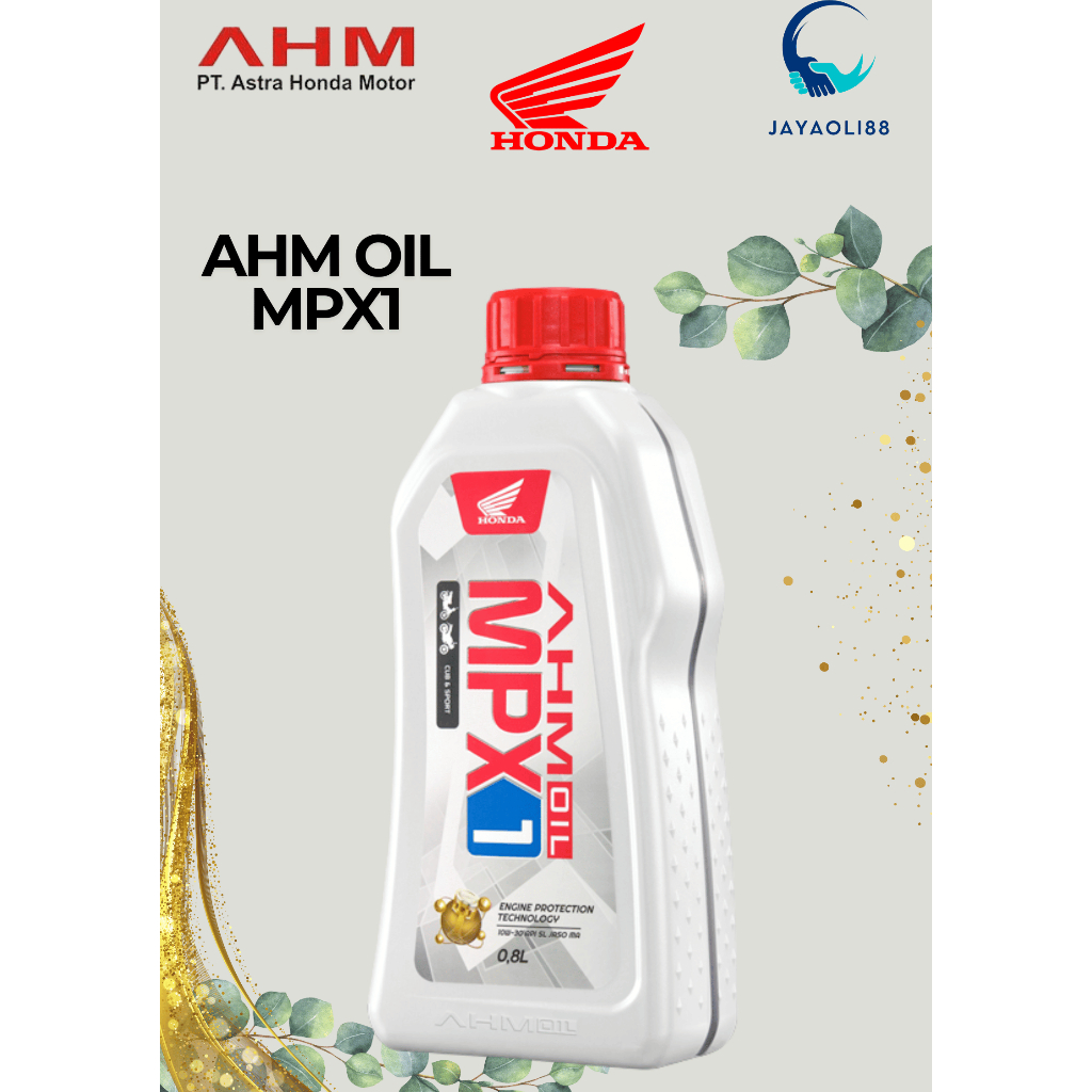 Jual Oli MPX1 800ml AHM Oil MPX 1 0.8L | Shopee Indonesia