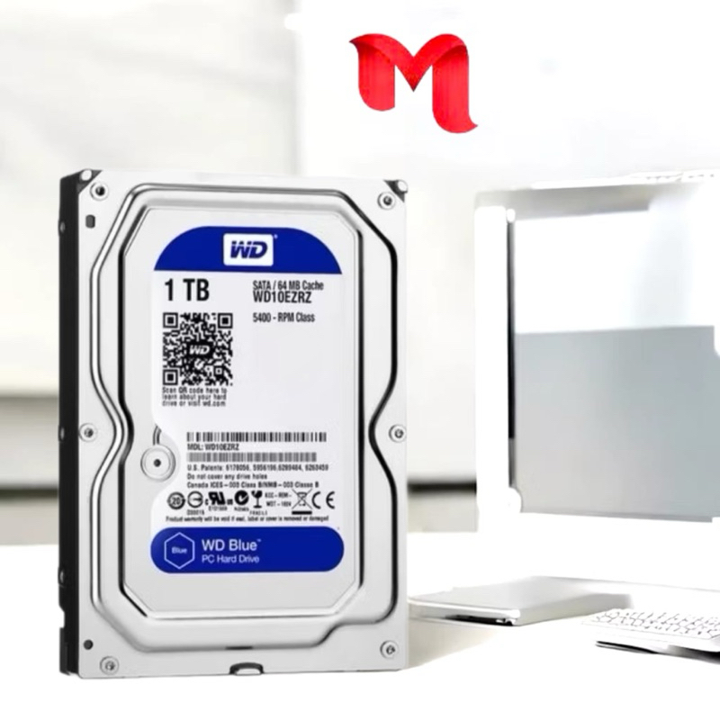 Jual Hardisk PC 1TB/500GB WD Blue Rpm 7200/5900 SATA 3.5 Hdd Hardisk ...
