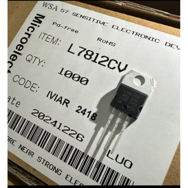 Jual IC 7812 L7812 TRANSISTOR | Shopee Indonesia