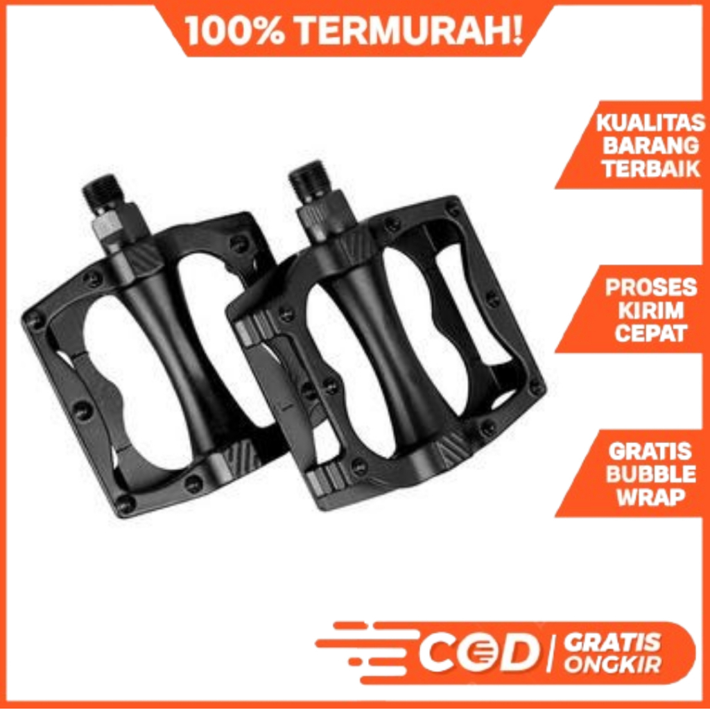 Jual Pedal Sepeda Alloy A05 DU Bearing Sepeda Lipat MTB Roadbike DLL | Shopee Indonesia