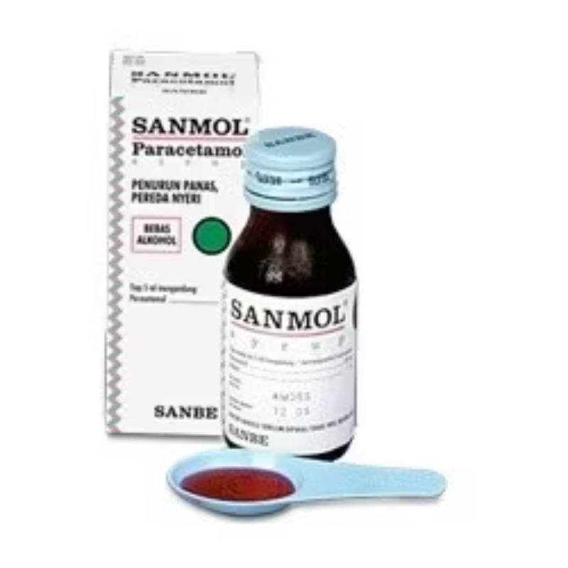Jual Sanmol Paracetamol Syrup 60 MI | Shopee Indonesia