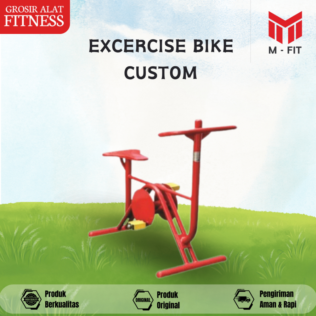 Jual Alat Fitness Outdoor Upright Exercise Bike Alat Olahraga Outdoor ...